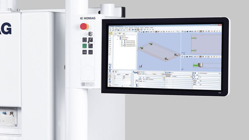 CNC vrtací centrum HOMAG DRILLTEQ D-200