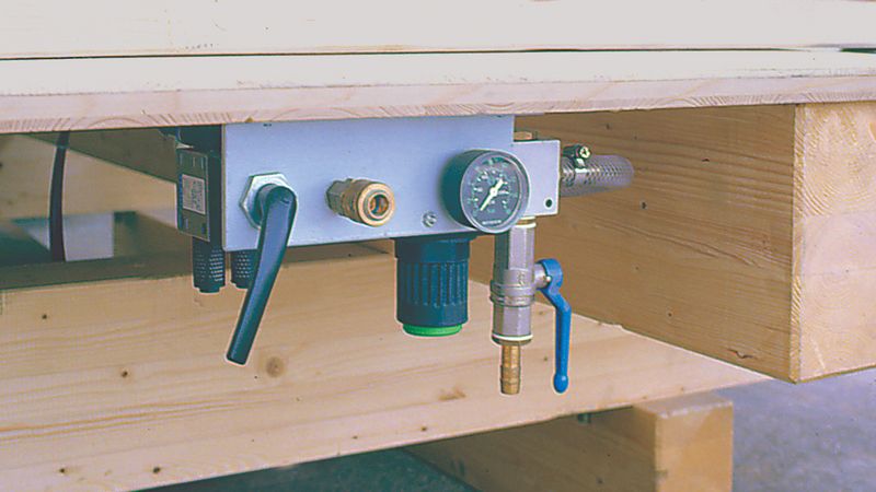 Jednoduchý tesařský montážní stůl WEINMANN BUILTEQ A-300