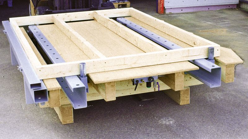 Jednoduchý tesařský montážní stůl WEINMANN BUILTEQ A-300