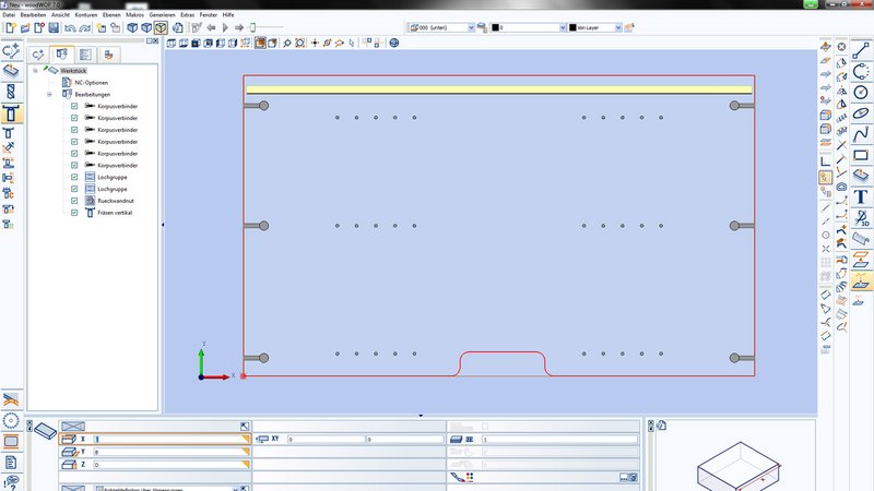 woodWOP - nejsnazší CNC programování