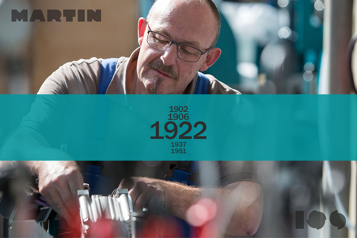 Před 100 lety vyrobil OTTO MARTIN první kombinovaný stroj